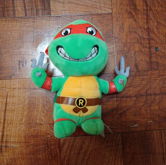 Ty | Toys | Tmnt Ty Teenage Mutant Ninja Turtles Raphael Plush Toy 6 ...